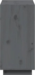 vidaXL Knihovna 60 x 35 x 71 cm masivní dřevo borovice [810861] Barva: Šedá