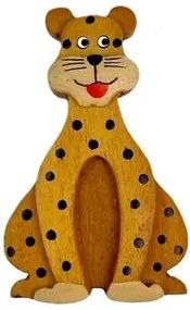 2Kids Toys Dřevěná magnetka velká Leopard