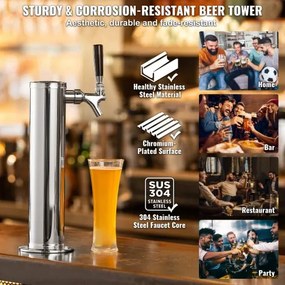 Sada Kegerator Věž s jedním kohoutkem Kegerator Beer Věž & – TJZQBFPQGZ-A-EU