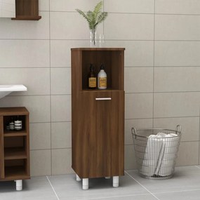 vidaXL Koupelnová skříňka 30x30x95 cm kompozitní dřevo [802619] Barva: hnědý dub