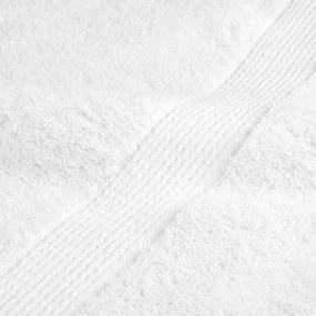 Prémiové ručníky do sprchy SOLUND 4 ks bílé 70 x 140 cm 600 g/m² 137129