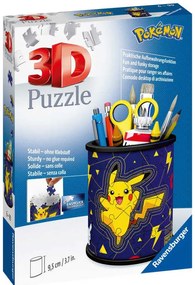 RAVENSBURGER Puzzle 3D Stojan na tužky Pokémon 54 dílků skládačka 2411257