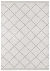 Hanse Home, Kusový koberec Twin Supreme 103760 Corsica Grey/Cream – na ven i na doma, 80x250, šedá, chodba / předsíň