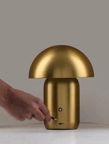 Designová stojací lampa Pois Zlatá