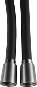 Aqualine NOPEL plastová sprchová hadice 150 cm černá mat 11076