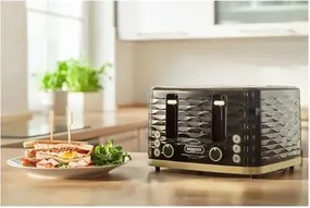 SENCOR STS 7551BK černá / Topinkovač / 1600 W / 4 sloty