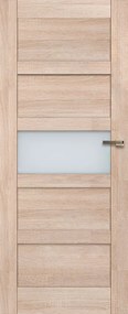 Interiérové dveře vasco doors BRAGA model A Průchozí rozměr: 70 x 197 cm, Orientace dveří: Levé dveře, Dekor: Ořech columbia