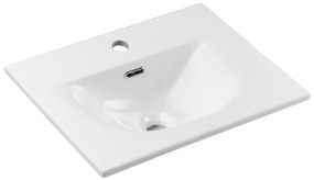 COMAD SKY 3 50CM DP ( E-8099-3-50 ) - Zápustné umyvadlo SKY 51x40 cm matná bílá SKY 3 50CM DP ( E-8099-3-50 )