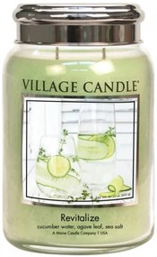 Village Candle Vonná svíčka ve skle - Revitalize, 26oz