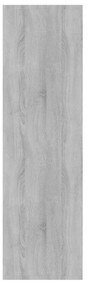 Petromila Knihovna/dělicí stěna šedá sonoma 80x30x103 cm kompozitní dřevo