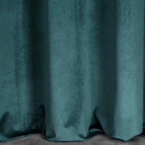 ZATEMŇOVACÍ ZÁVĚS NA PÁSCE ROSA 135X300 CM TMAVĚMODRÁ