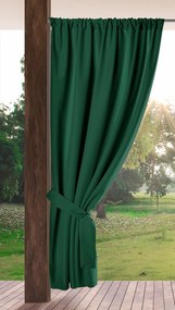 ZAHRADNÍ VODĚODOLNÝ ZÁVĚS NA PÁSCE GARDEN 155X200 CM ZELENÁ