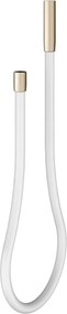 Keuco - Sprchová hadice, 180 cm, bílá/kartáčovaný bronz 59996031851