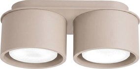 Sollux Lighting Stropní svítidlo MODO 2 šedobéžové GX53