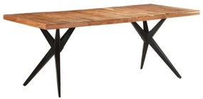 Jídelní stůl 200 x 90 x 76 cm masivní akácie 323571