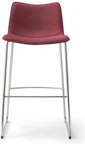 TORRE - Barová židle SPOON s ližinovou podnoží