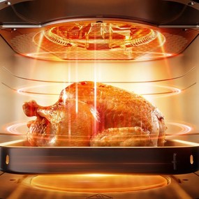 Tmavě šedá horkovzdušná fritéza Infrared EY832HE0 – Tefal
