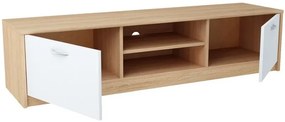 Casarredo TV stolek MARK 028 dub sonoma/bílá