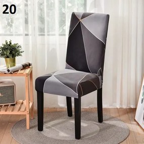Elastické moderní potahy na židle Motiv: 20
