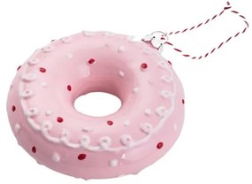 Vánoční ozdoba EVI PINK donut 710186