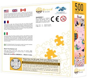 Brain Tree Puzzle Pohádkoví ptáci 500 dílků
