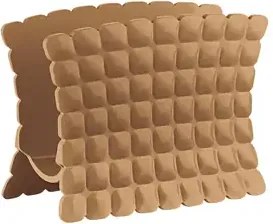 Guzzini Tiffany terracotta / Stojánek na ubrousky / akryl / 15,2 x 7,6