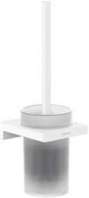 Hansgrohe AddStoris, držák na WC kartáč nástěnný, matný bílý, HAN-41752700