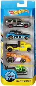 Mattel Hot Wheels Angličáky 5ks / 1:64 / od 3 let