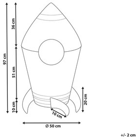 Proutěný koš z mořské trávy raketa přírodní PAARL Beliani