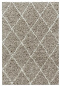 Hans Home | Kusový koberec Alvor Shaggy 3401 beige - 240x340