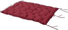 Outsunny 3místný polštář na lavici 150 x 98 x 8 cm, polštář na lavici s popruhy, polštář na sedadlo, polštář na venkovní/venkovní židle, polštář na s…