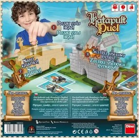 DINO Katapult Duel / Počet hráčů: 1-2 / od 7 let