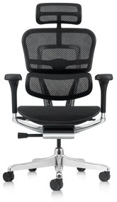 Kancelářská ergonomická židle SIRIUS Q24 NEO – celosíť, černá, nosnost 150 kg, záruka 3 roky Office Pro
