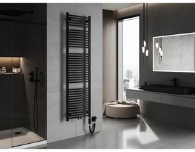 Mexen Ares, elektrické topné těleso 1800x500 mm + topná tyč 900 W, černá, W102-1800-500-2900-70