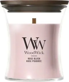 WoodWick Rose Blush svíčka malá
