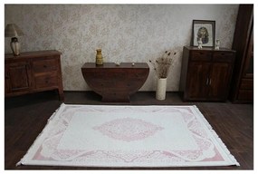 Luxusní kusový koberec akryl Sergej starorůžový 160x230cm