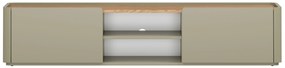 TV stolek Elivo 170 cm - eukalyptus / dub baltic dune