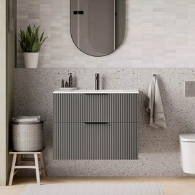 Duravit umyvadlo s umyvadlovou skříňkou TIM 80 cm