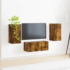 Sestava TV skříněk 6 ks Kouřový dub Kompozitní dřevo 3409065