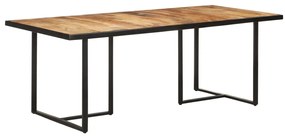 Jídelní stůl 200 cm hrubé mangovníkové dřevo - Default Title