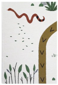 Krémový dětský koberec 123x180 cm Little Savannah – Nattiot