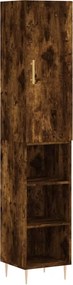 Skříň highboard kouřový dub 34,5 x 34 x 180 cm kompozitní dřevo 3198974