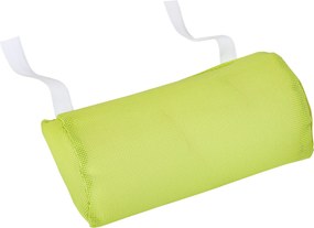 Outsunny zahradní lehátko, skládací, s odnímatelným polštářem, opěradlo nastavitelné ve 5 polohách, zelené