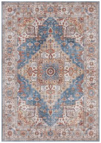Hanse Home, Kusový koberec Asmar 104014 Jeans blue, 160x230, modrá, obývací pokoj