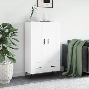 vidaXL Skříň highboard 69,5 x 31 x 115 cm kompozitní dřevo [830344] Barva: Bílá