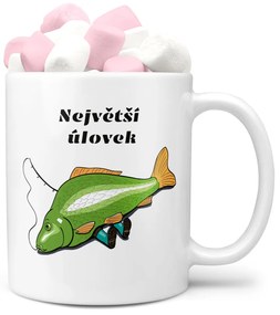 Hrnek Největší úlovek (Náplň hrníčku: Marshmallow)