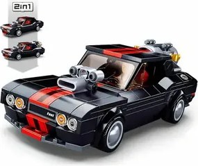Sluban Model Bricks M38-B1085 Pouliční závodní auto 2v1 / LEGO - kompa