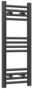 Erga Basic, topné těleso 800x300 mm, 224 W, černá, ERG-LAV-BASIC-8030-BK