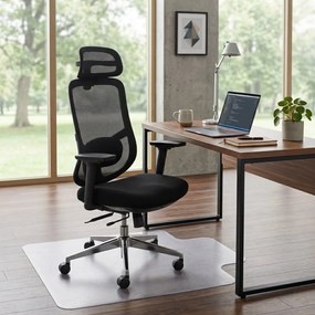 Kancelářská ergonomická židle Neoseat ALLY — černá, nosnost 150 kg