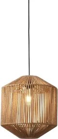Domoletti Arra světle hnědá / Závěsné svítidlo / E27 / průměr 32 cm